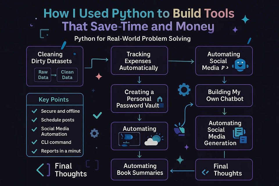 How I Used Python to Build Tools That Save Time and Money | by Mariyam ...