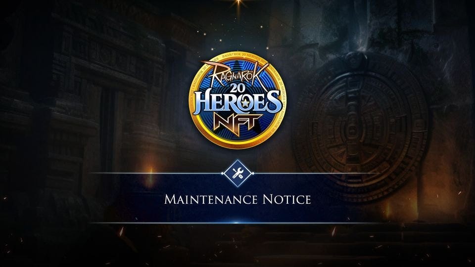 🛠Maintenance Notice🛠 The server is going to be down for a regular ...