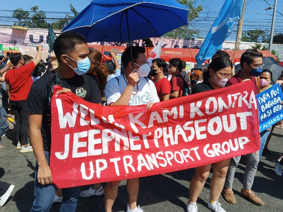 Transport Strike laban sa jeepney modernization - BAYAN - Medium