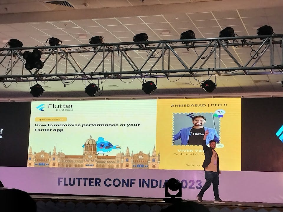 Mastering Flutter App Performance: Insights from Vivek Yadav at FlutterConfIndia23. | by ...