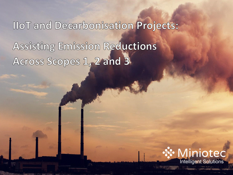 IIoT and Decarbonisation Projects: Assisting Emission Reductions Across ...