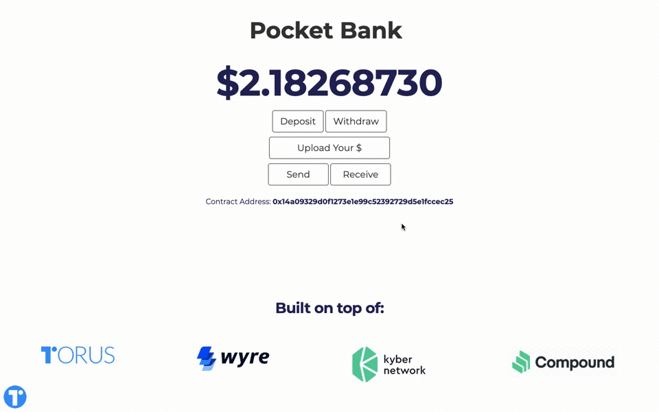 Pocket Bank. EthIndia 2019 — Hackathon Project | by Vishva Dave | Medium