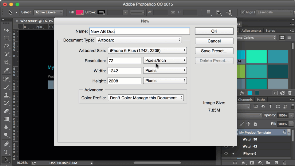 Photoshop 2015 Has Artboards. A couple of quick pointers | by Bradee ...