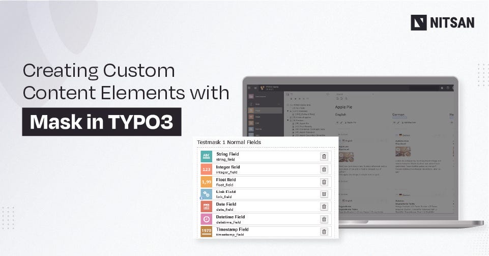 How to Create Custom Content Element with Mask in TYPO3 | by NITSAN Technologies | Medium