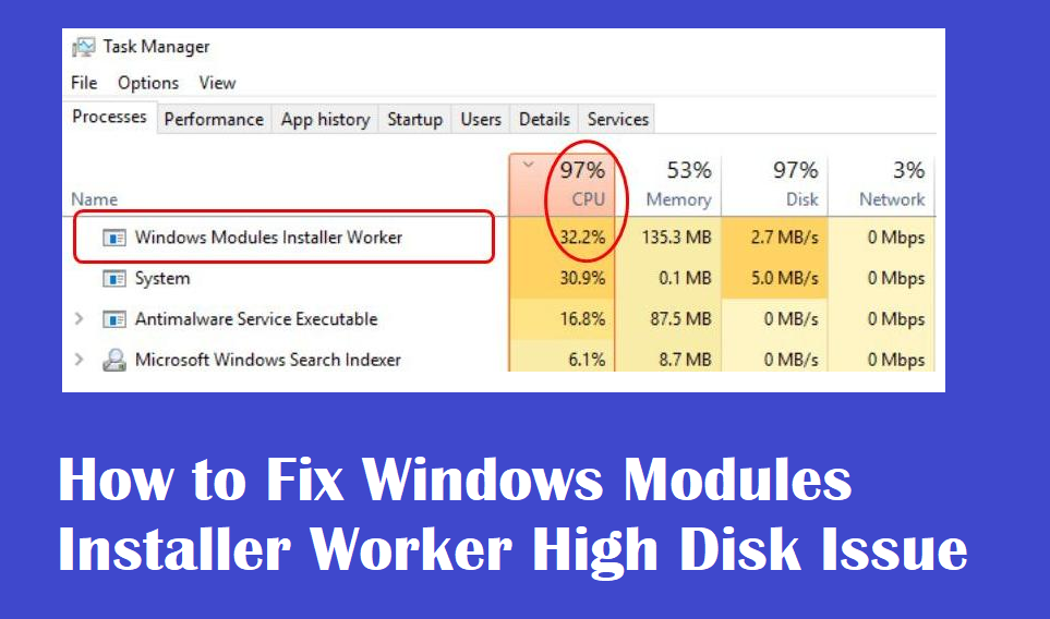 Windows Modules Installer Worker High Disk [FIXED] | by jessica lynch ...
