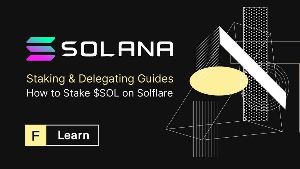 Solflare 지갑으로 $SOL 스테이킹하는 방법. 1. 먼저 컴퓨터나 모바일 기기에서 솔플레어 지갑을 열고 인터넷에 ...
