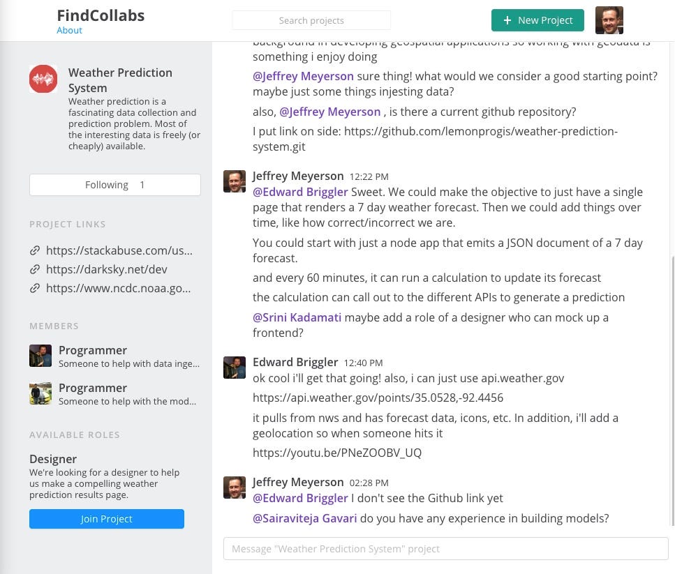 FindCollabs: Share Your Projects and Find Collaborators | by Jeff ...