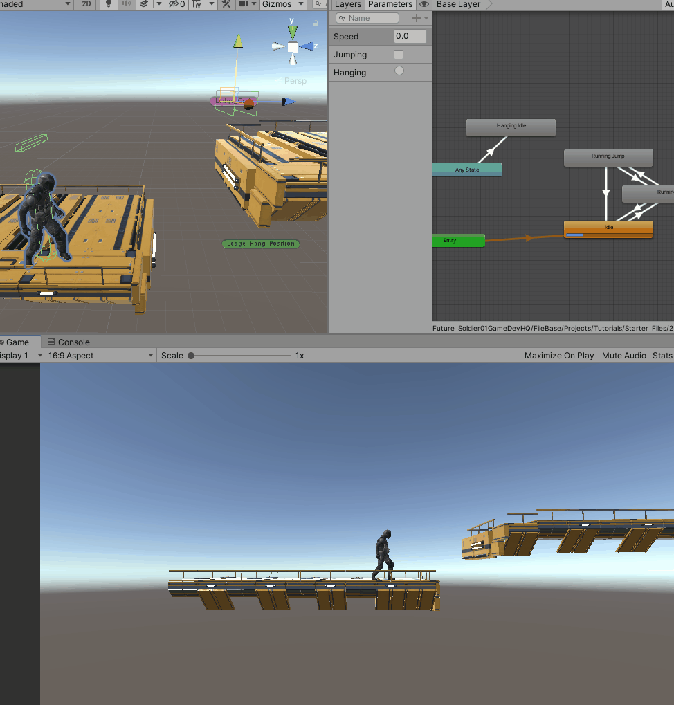Ledge Grab in Unity. Now that the Player can run and perform… | by Jaime | Medium