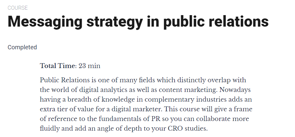 Messaging strategy in PR | Growth Marketing Minidegree Review Part 8/12 ...