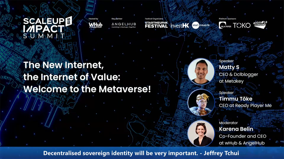 Bringing the Metaverse to Scaleup Impact Summit | by Metakey | Medium