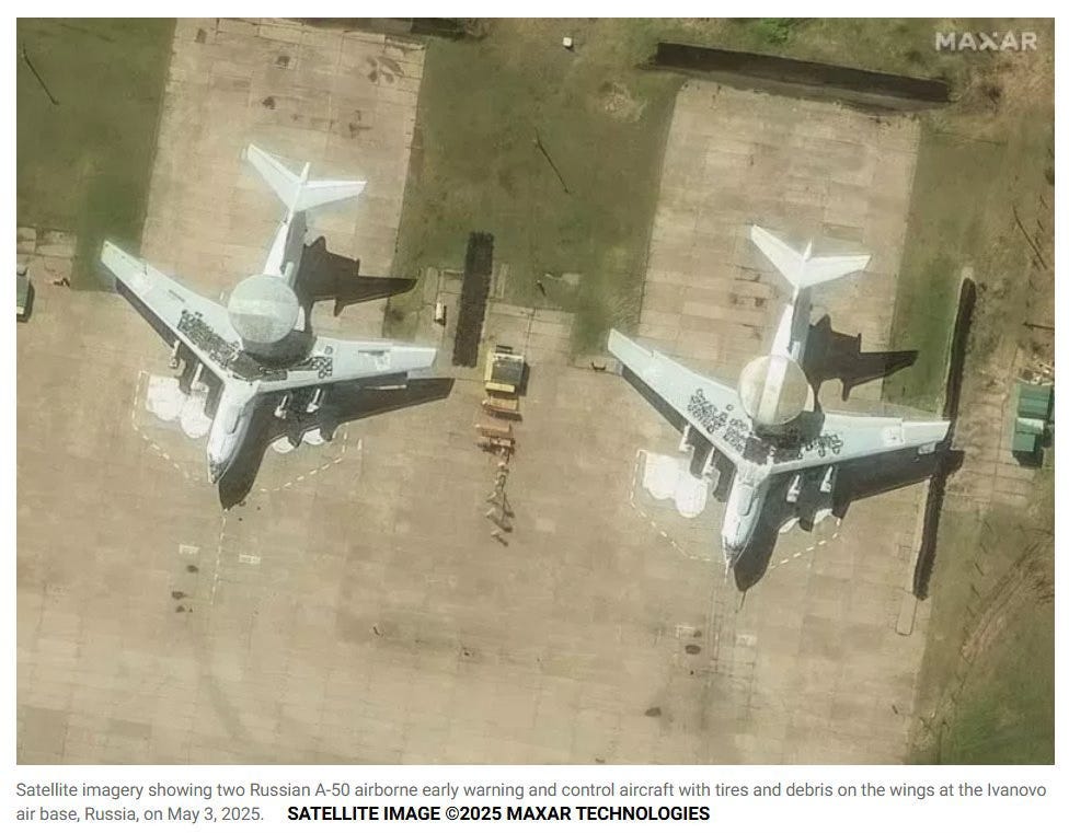 2 A-50s (Wrecks) Hit Alongside 20 Other Bombers: What a Shame. | by Simone Coppola | 🇮🇹 Simone ...