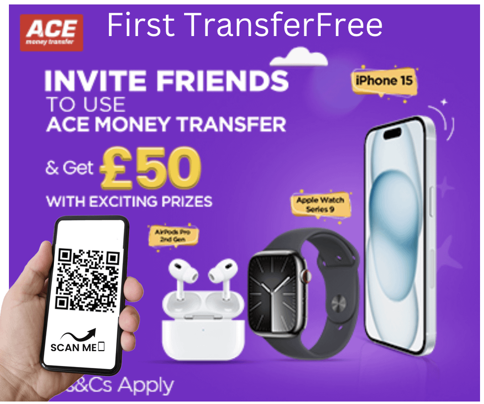 ACE Money Promo Code Coupon ( 2596599 ) — First Transfer FREE + $50.00 ...
