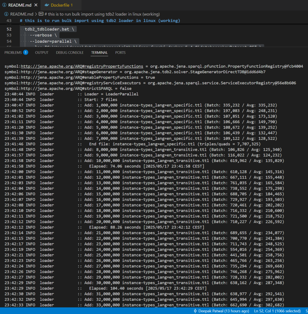 Accelerated Parallel RDF Loading: Import Millions of Triples from Multiple Datasets Using the ...