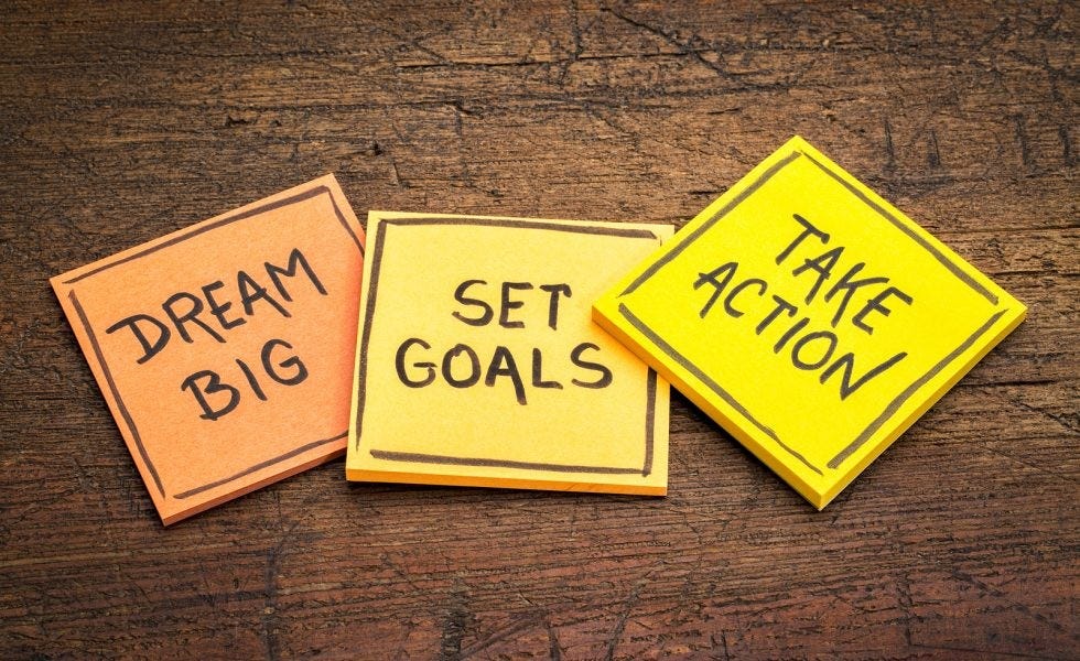 Tips for setting powerful goals. It is easy to wander aimlessly through ...