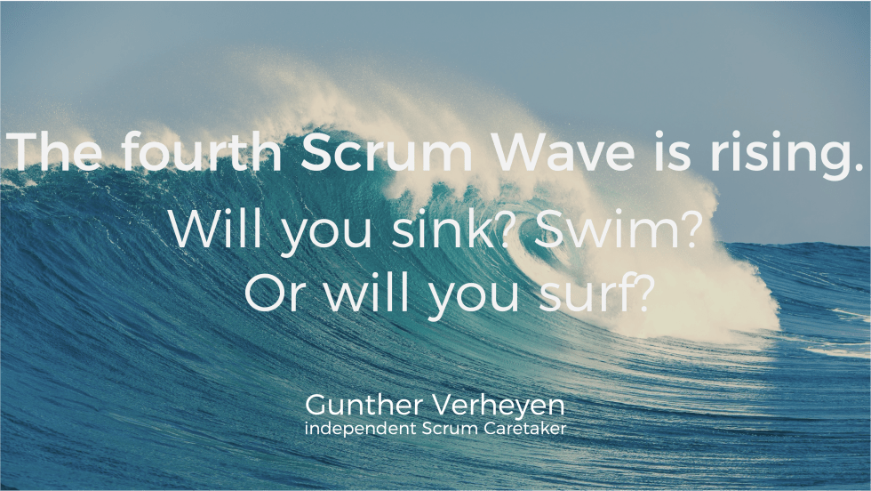 The fourth Scrum Wave (shows that the journey is far from over) | by Gunther Verheyen | Medium