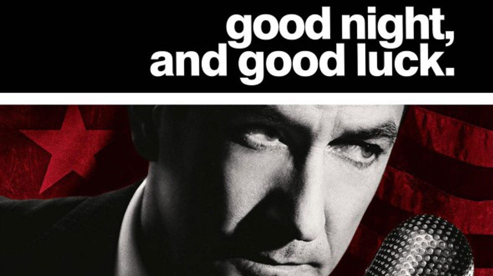 GOOD NIGHT, AND GOOD LUCK review (6/10)…a near miss, but lots of good things to offer | by ...