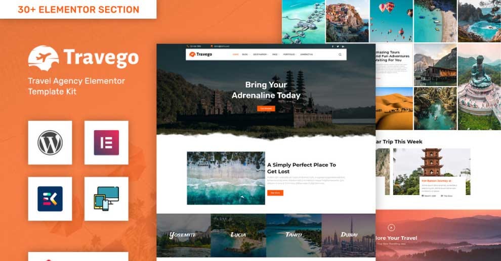 Top 10 WordPress Travel Blog Templates to Share Your Wanderlust | by ...