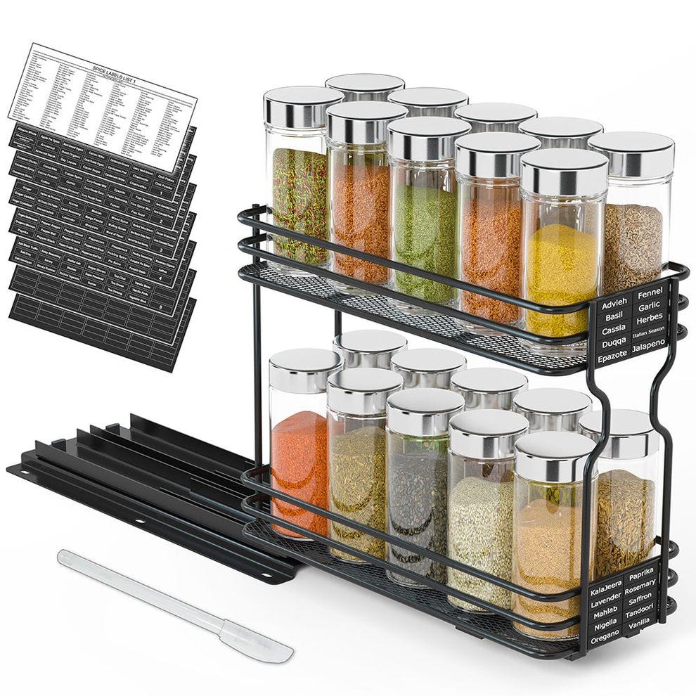 3 Best Spice Rack Ideas to Save on Kitchen Counter Space | by ...
