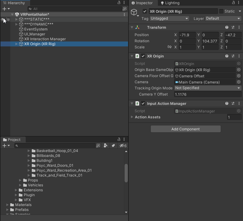 Creating your XR Origin. In order to place our player in the… | by Eric ...