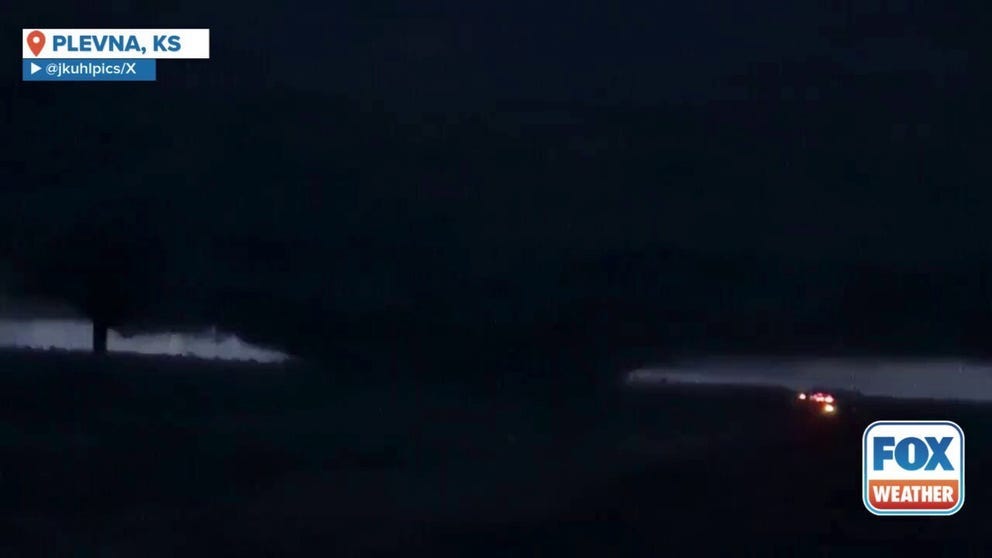 May 18, 2025, Plevna, KS Tornado. On May 18th a nocturnal wedge tornado ...
