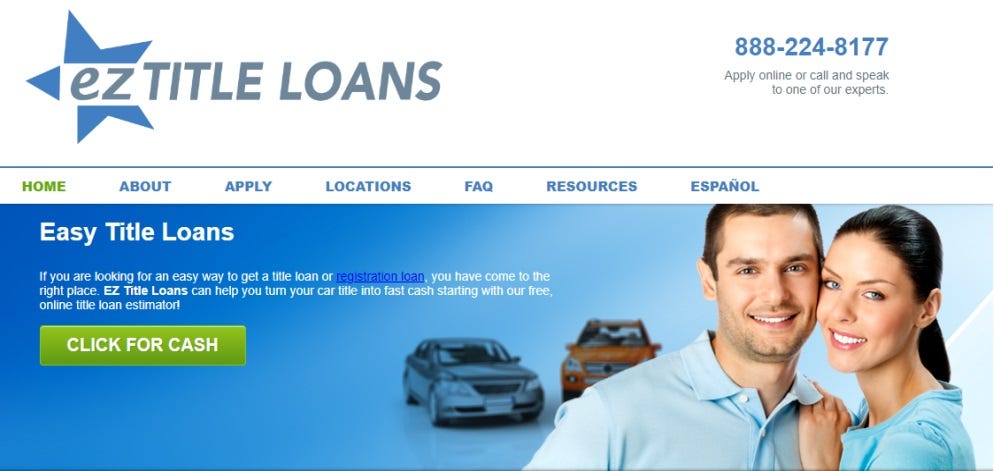 Experience Hassle-Free Title Loans with EZ Car Title Loans: Quick Cash ...