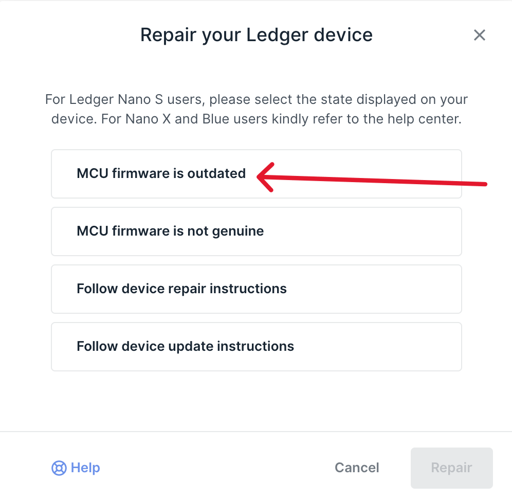 Hvordan fikse Ledger Wallet MCU FIRMWARE ER UTDATERT | by Laiv k | Dec, 2023 | Medium