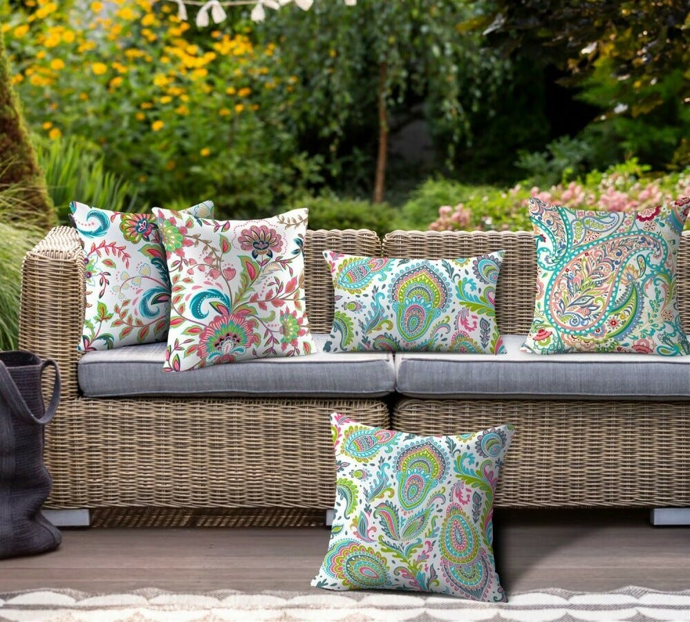10 Ways To Enhance Your Space With Outdoor Patio Throw Pillows | by ...