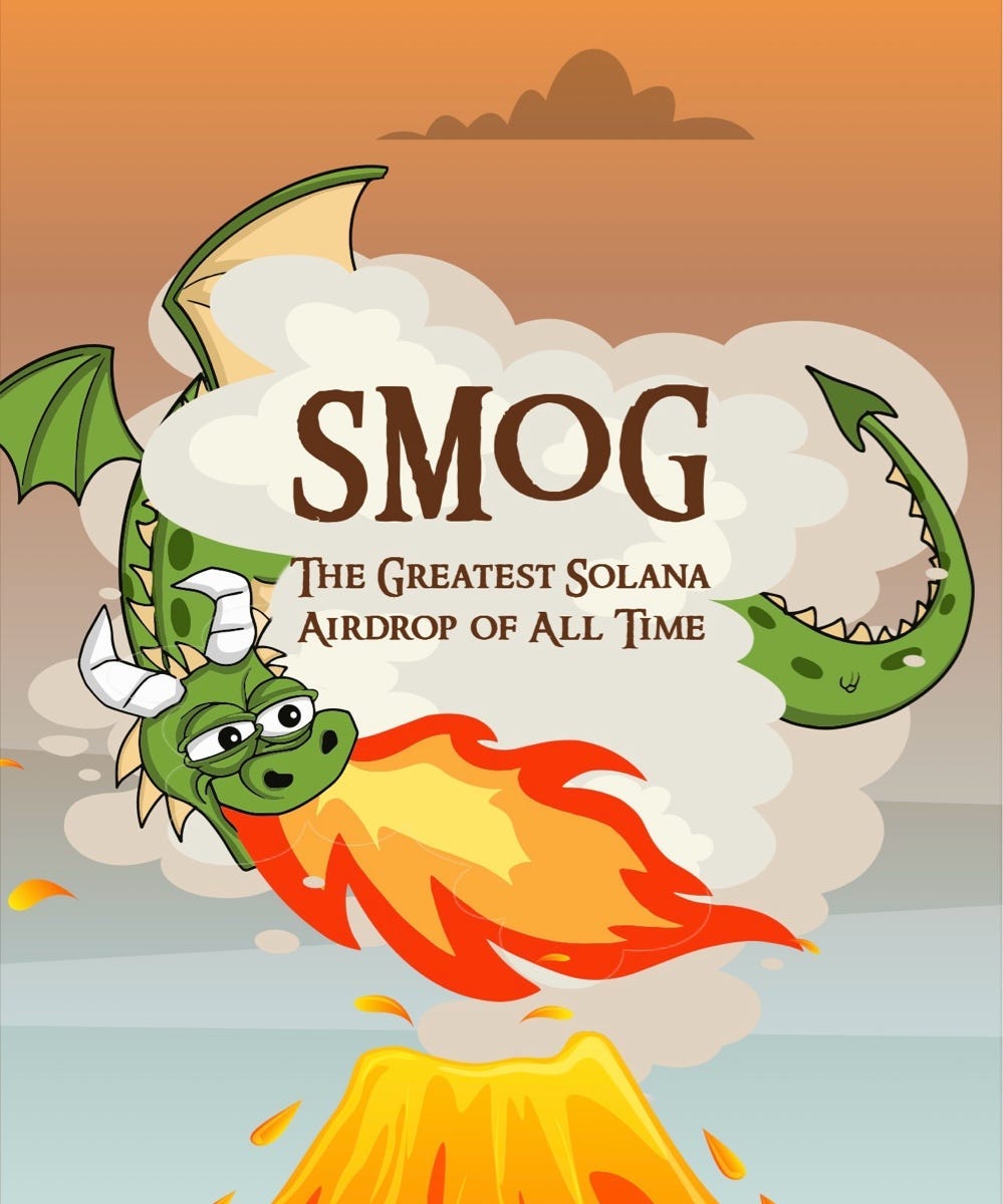 Smog Airdrop: Dive into the World of Solana with $SMOG Tokens | by Coin Chronicle | May, 2024 ...