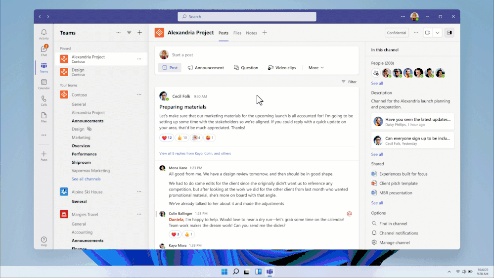 An Exciting Revamp of Microsoft Teams Channels Experience | by Pieter ...