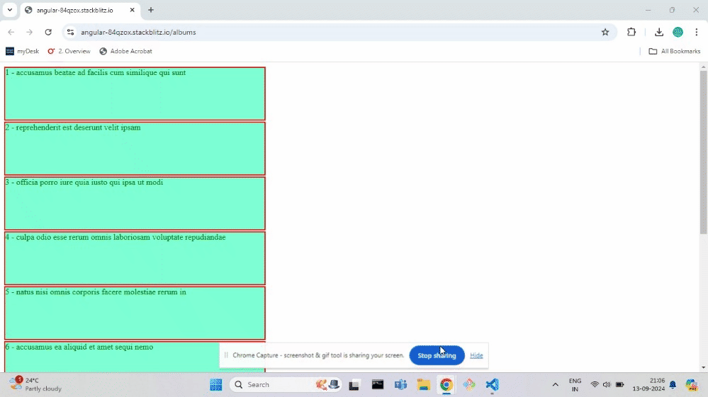 Simple way to load small chunks of data as you scroll in Angular | by ...