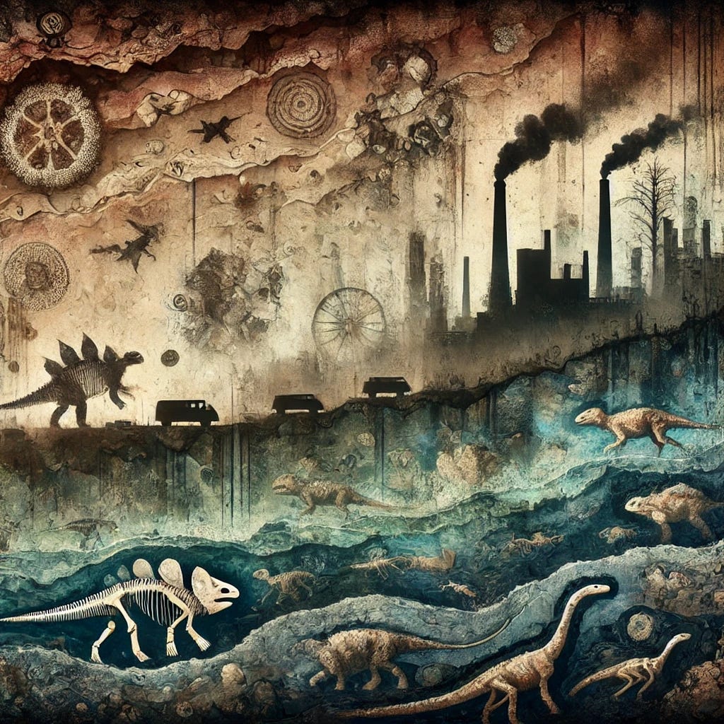 The Silurian Hypothesis. Image by author | by gravity well (Rob Tomlin) | The Thought Collection ...