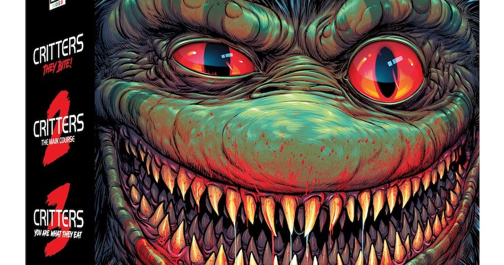 ‘Critters: A Four Course Feast!’ (1986–1992) • Limited Edition Blu-ray ...