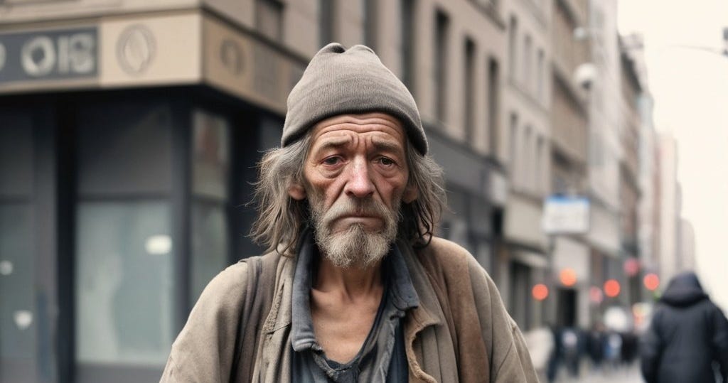 I Am The Homeless One. Free Verse | by Clarence Chavis | The Hub ...