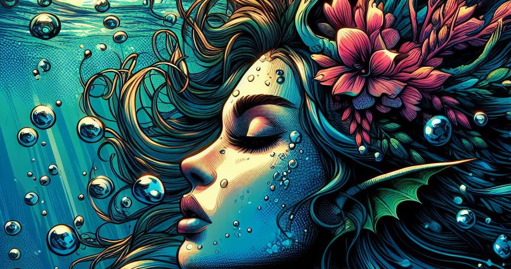 At Mermaid’s Downfall: A Fantasy Poem | by Deborah Science Fiction ...