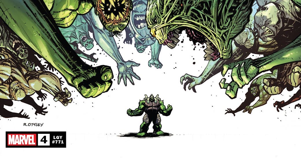 Comic Book Haiku — Hulk #4 - The Ugly Monster - Medium