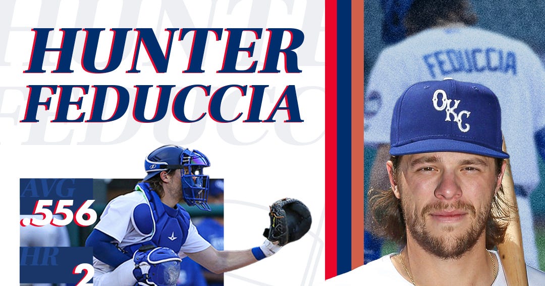 Feduccia Named PCL Player of the Week | by Lisa Johnson | Beyond the ...