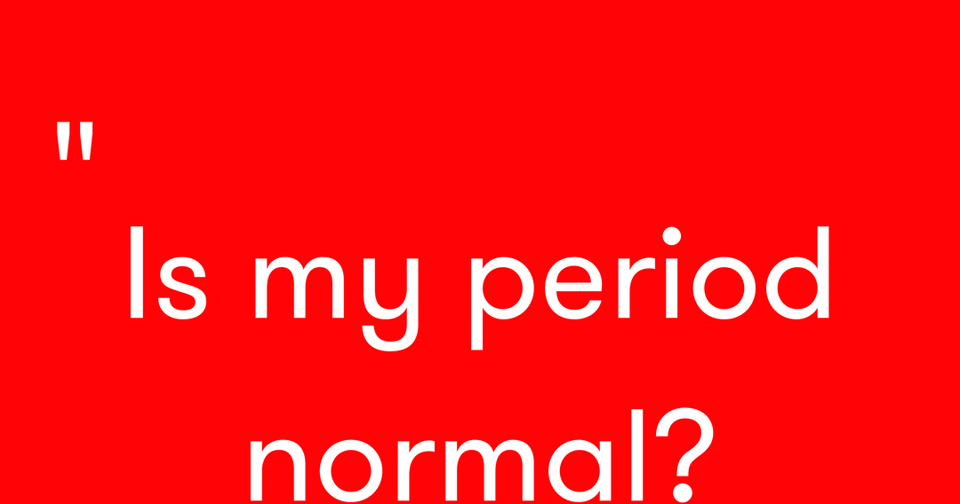 “Is my period normal?”. You ask. Tia answers. #TiaTalkTuesday | by Tia ...
