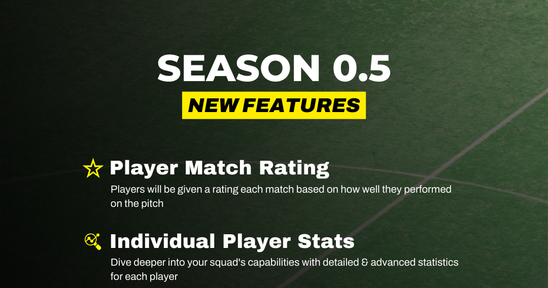 Alpha Season 0.5 is upon us! Here’s what new | by Lucas | MFL ⚽️