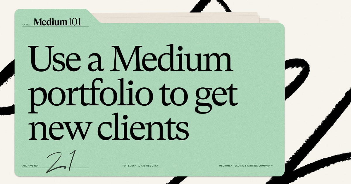 How (and why) to make a portfolio on Medium | by Zulie @ Medium | The ...