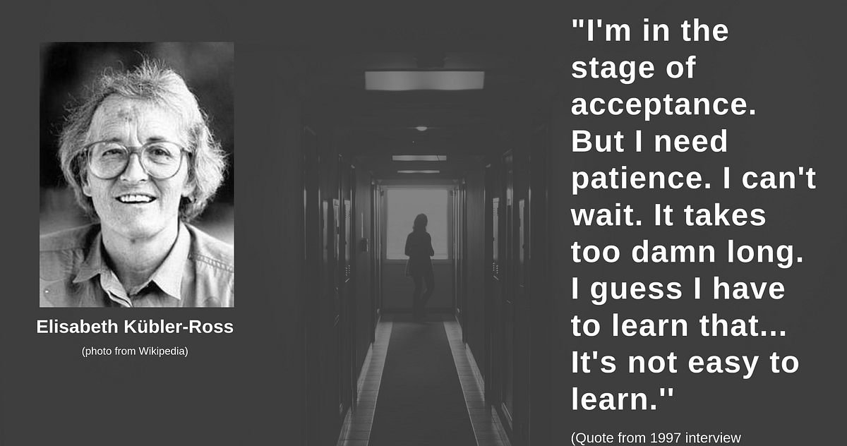 When Elisabeth Kübler-Ross Told me she Wanted to Die in the Desert | by ...