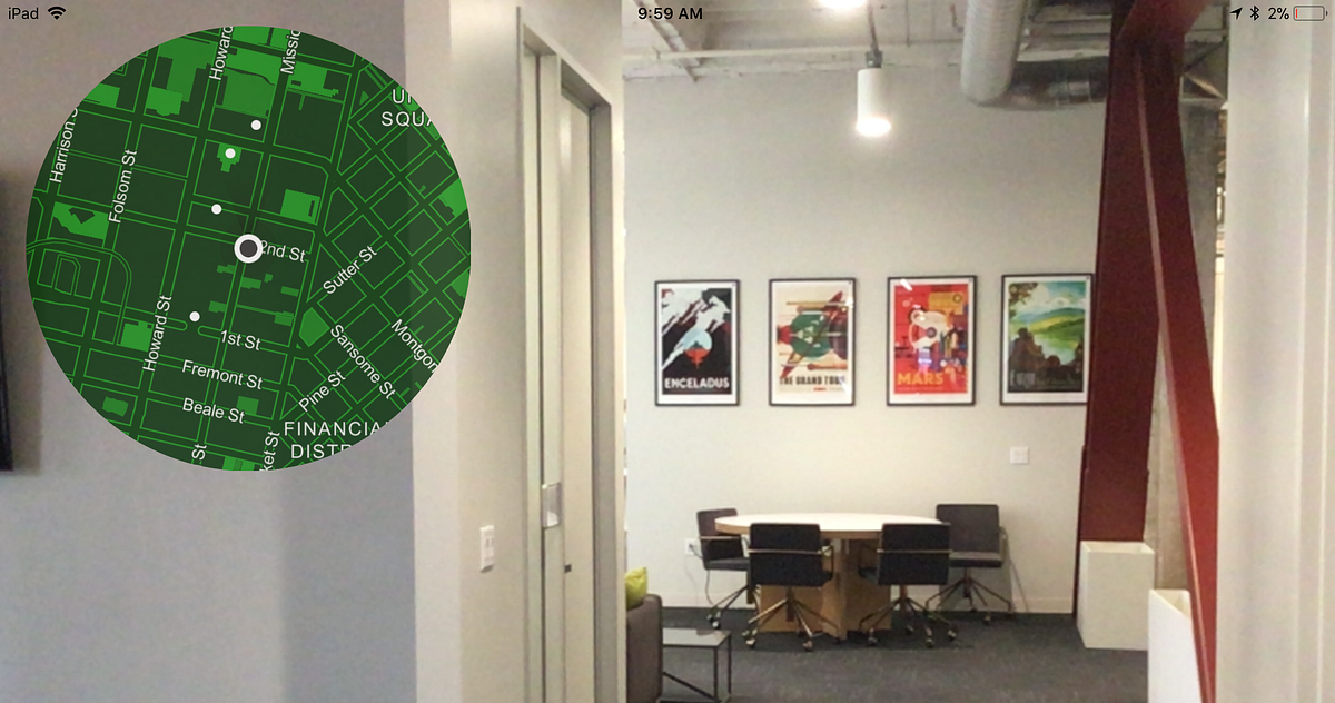 Compass for ARKit. By: Jordan Kiley | by Mapbox | maps for developers