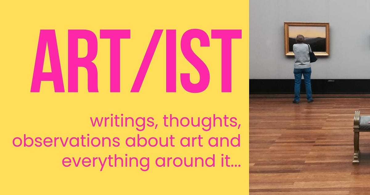 About Me — ART/IST. a visual artist giving writing a go. | by ART/IST ...