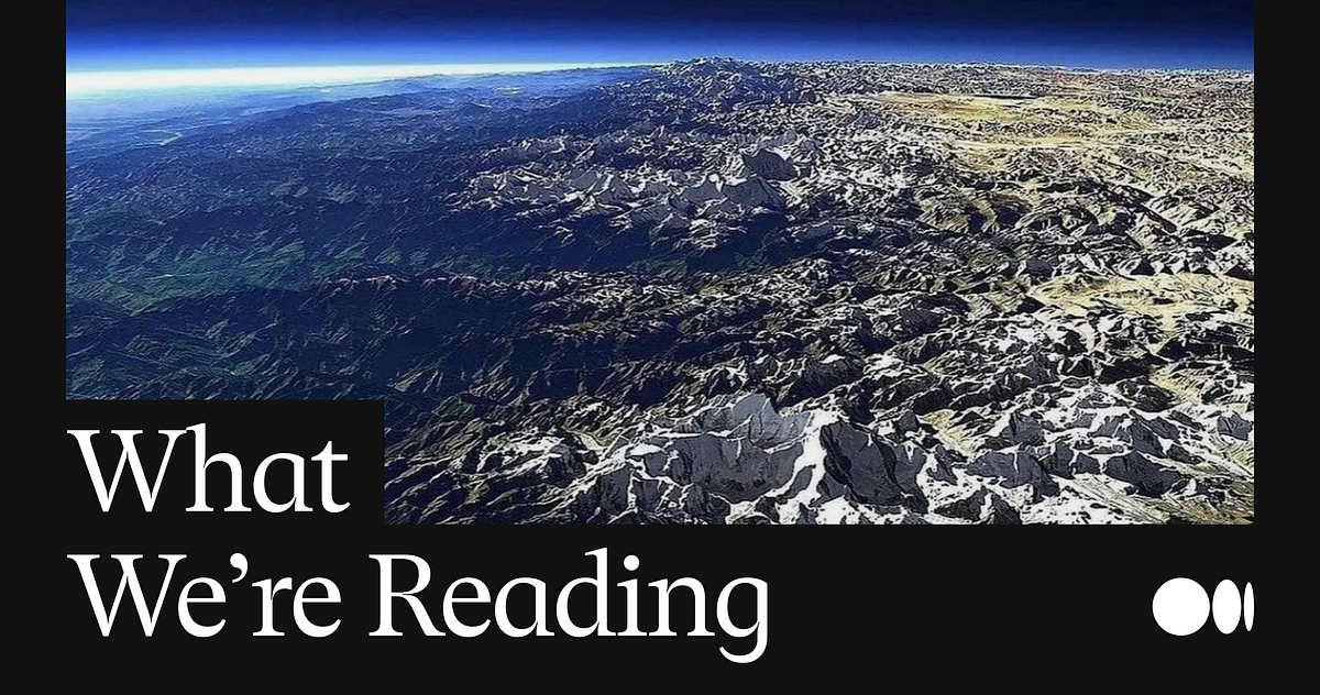 What We’re Reading: Medium Day is officially one week away. You ready ...