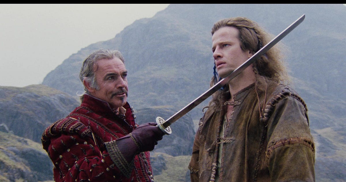 I Finally Watched ‘Highlander’. And it is a trip. | by Sarah Callen ...