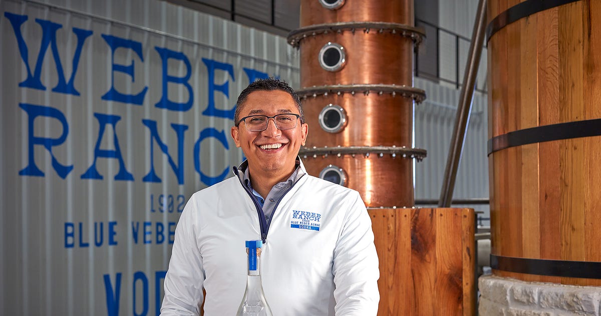 Meet The Disruptors: Antonio Rodriguez Of Weber Ranch 1902 Vodka On The ...