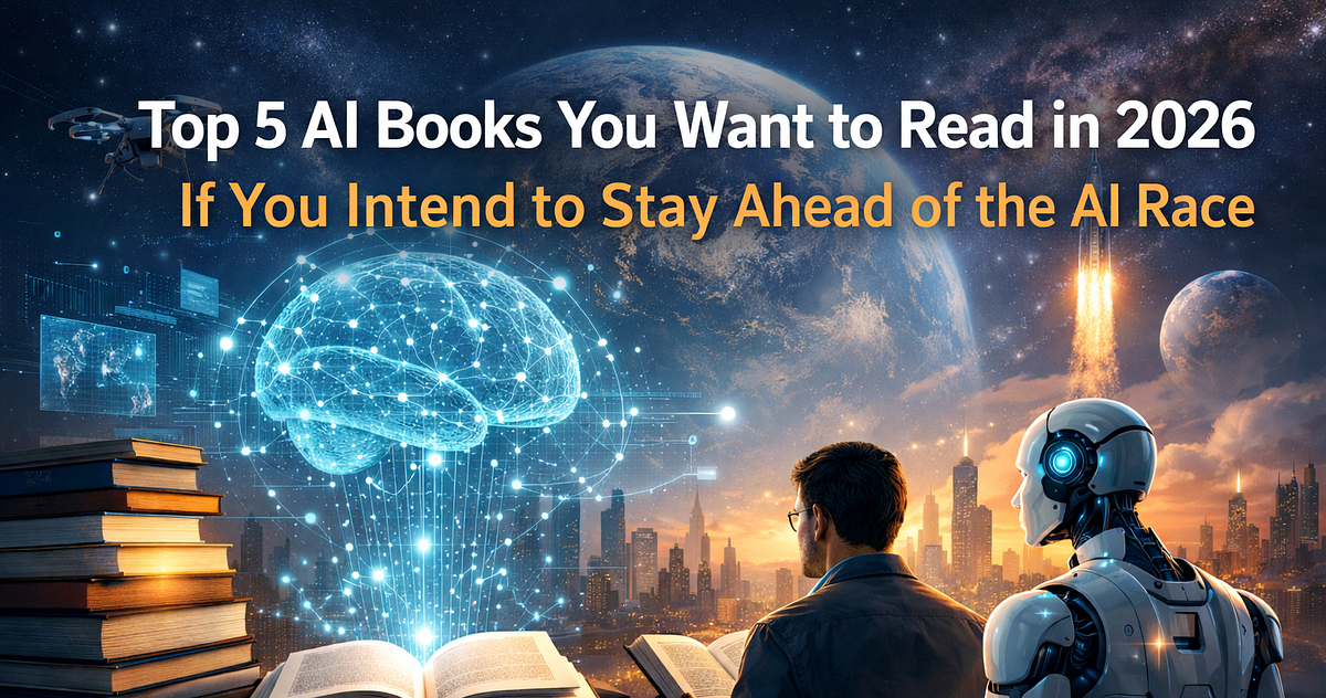 Top 5 AI Books If You Want to Stay Relevant in AI by 2026 | by Amit ...