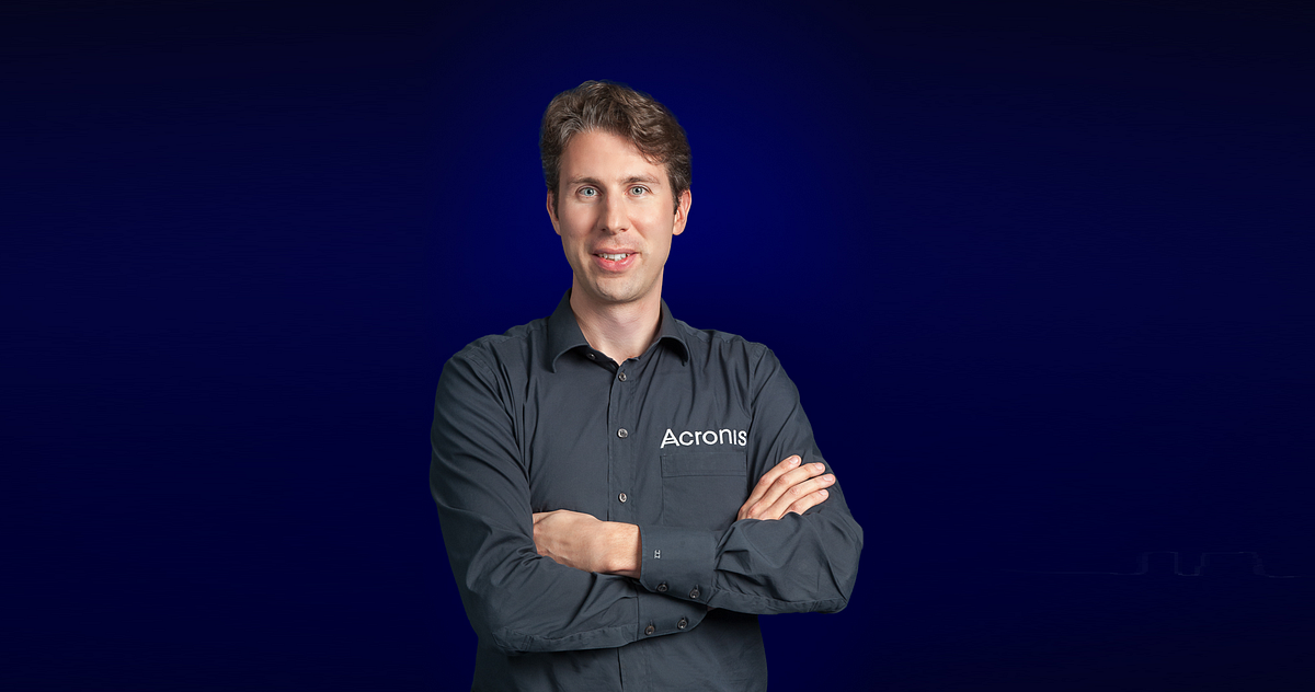 Jan-Jaap Jager (JJ) of Acronis: Five Things Every Business Needs To Know About Storing and ...