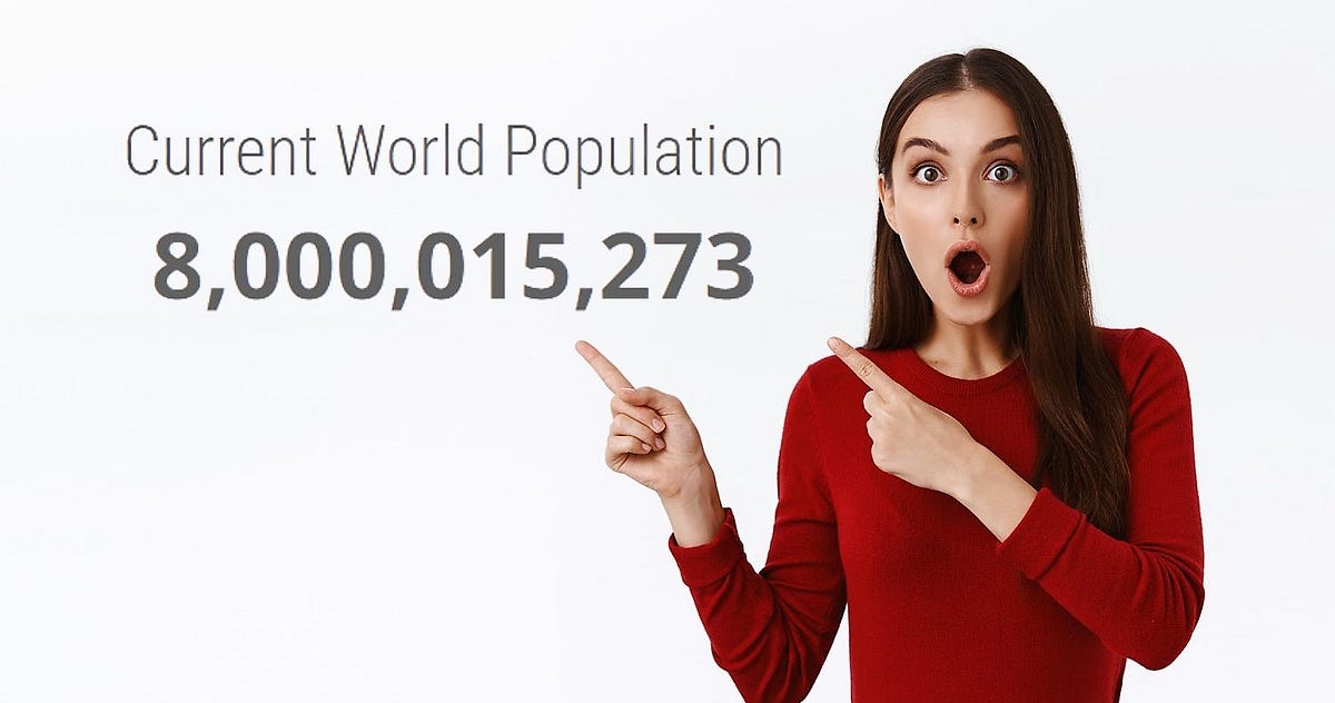 World Population is Now 8 Billion and Counting — Why I Will Not ...