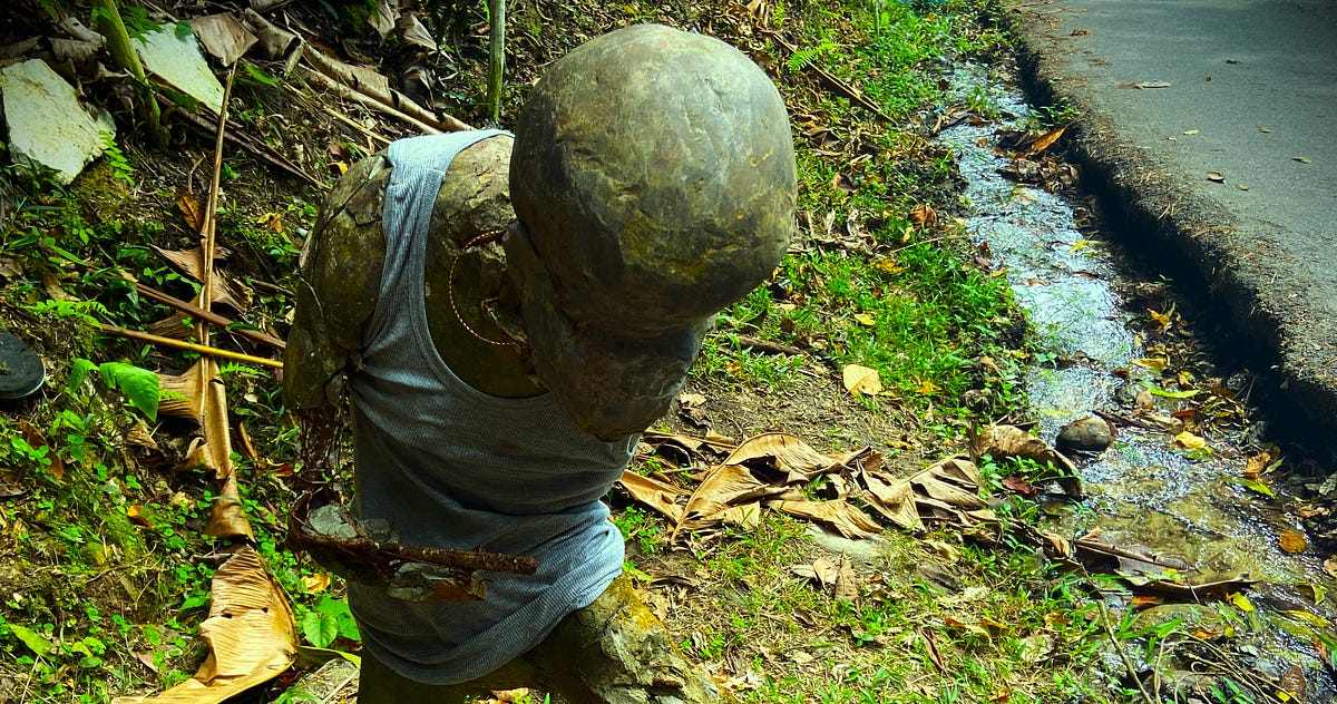 The Statue of The Runaway Slave and a Rainforest Spring | by JoAnn Ryan ...