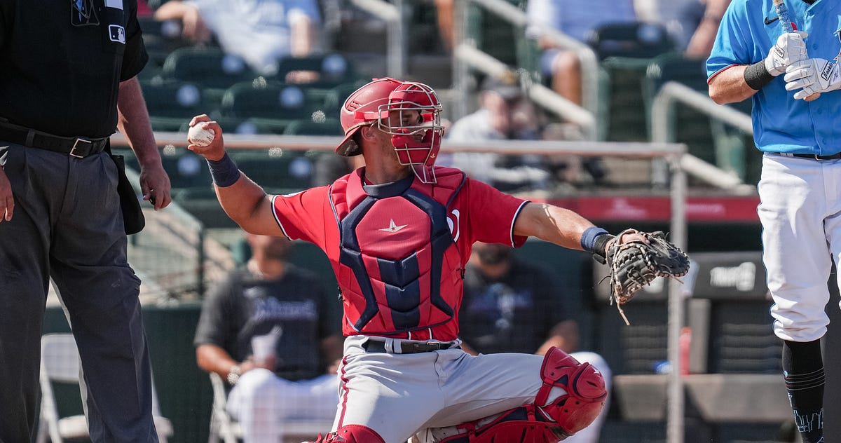 Nationals select the contract of Drew Millas | by Nationals ...